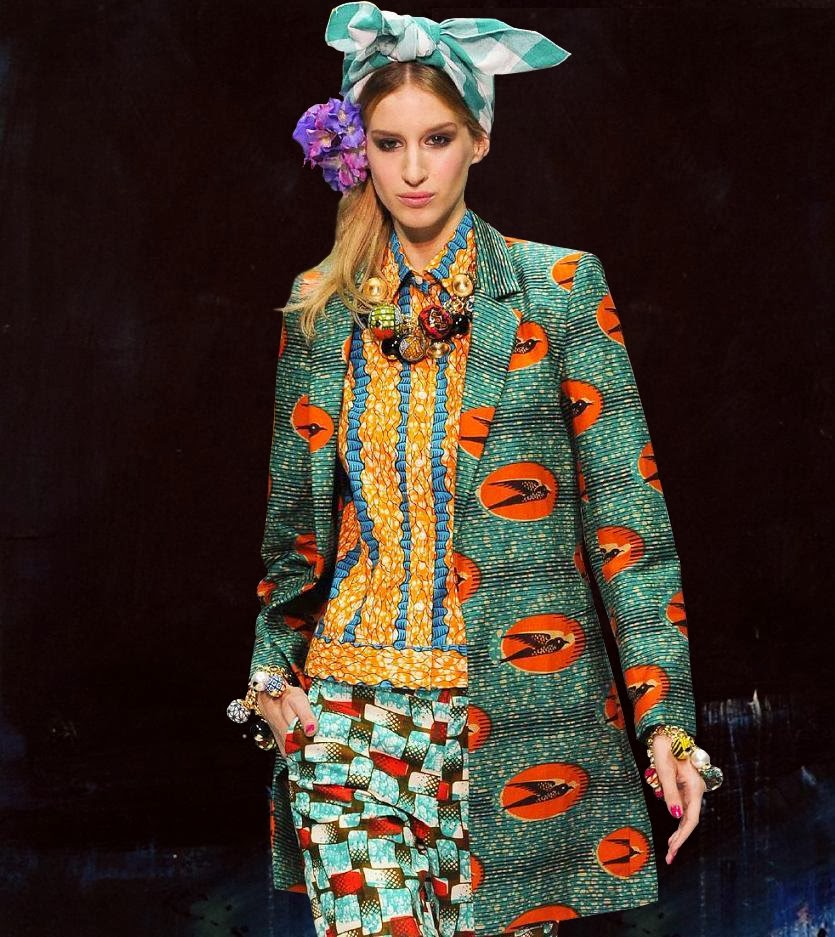 Fashion & Lifestyle: Stella Jean Jackets... Spring 2014 Womenswear