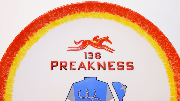 Busy Drawing Illustration Blog: Custom Plates for Preakness 138