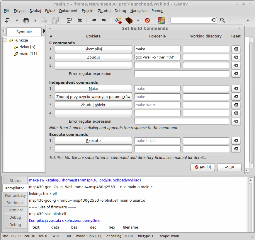 MSP430 Launchpad on Linux