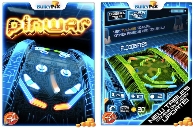 PinWar Hitting Up The App Store