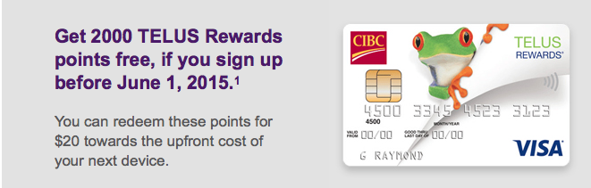 Introducing the TELUS Rewards Card