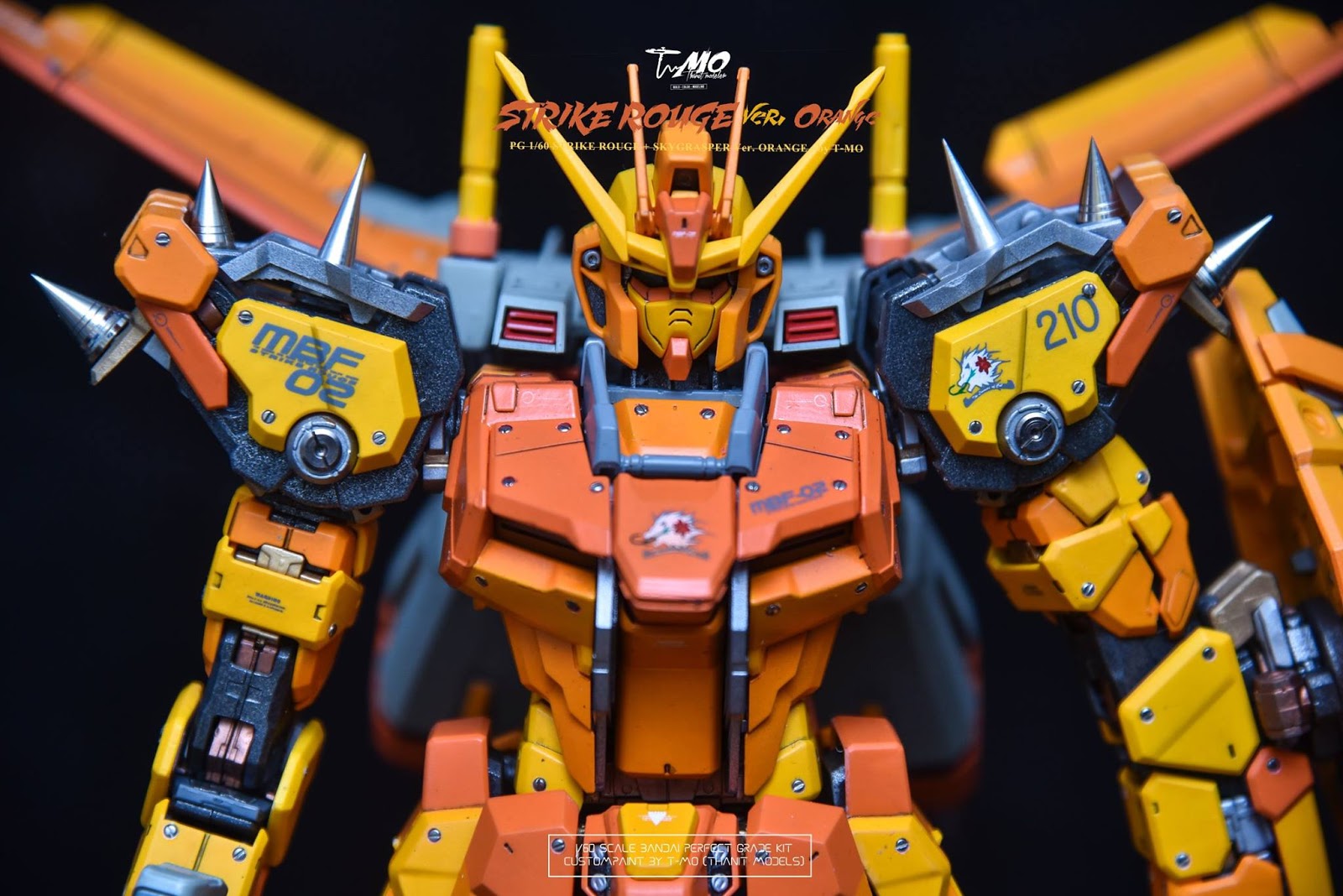 GUNDAM GUY: PG 1/60 Strike Rouge Ver. Orange - Customized Build