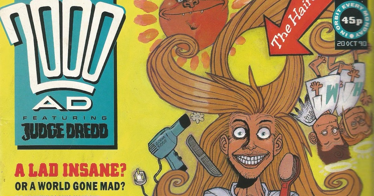 Thoughts Of A Workshy Fop: Hewligan's Haircut (2000AD #700-708)