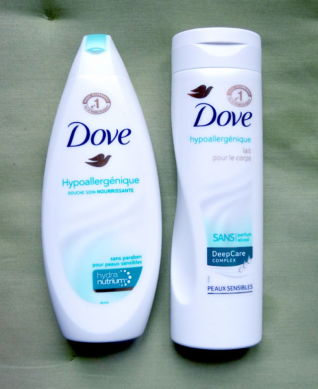 Beauté Blog: Douche soin et lait pour le corps hypoallergéniques de ...