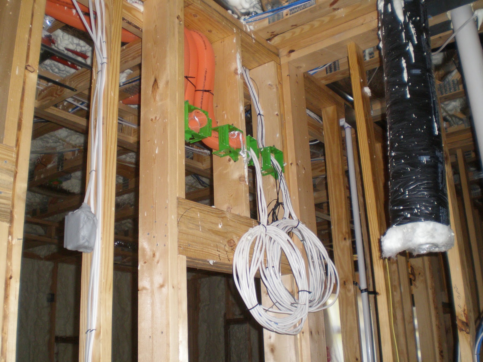 Charleston Modern: Insulation, Nichiha siding, Theater gets going...