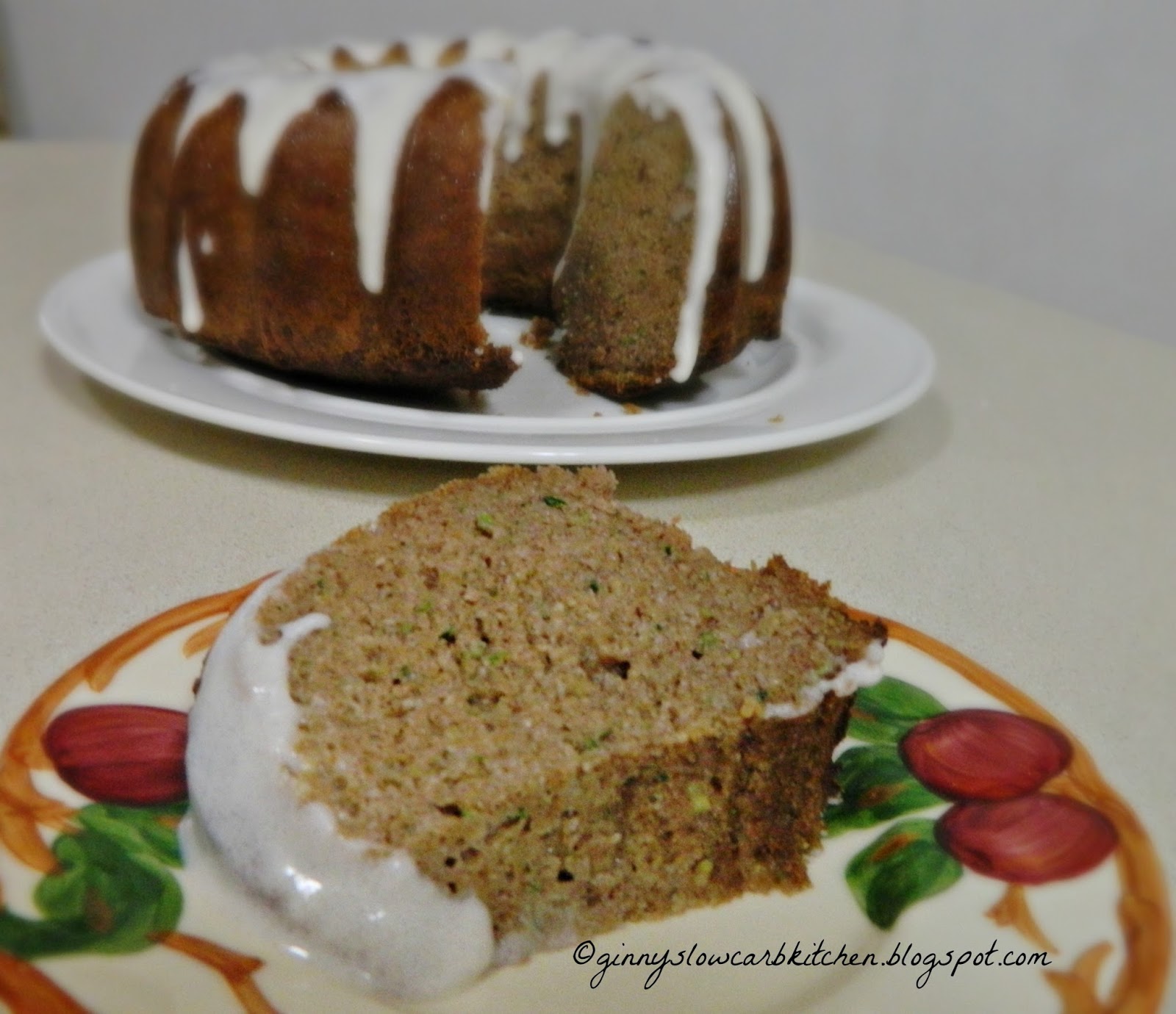 Ginny's Low Carb Kitchen: ZUCCHINI BREAD OR CAKE