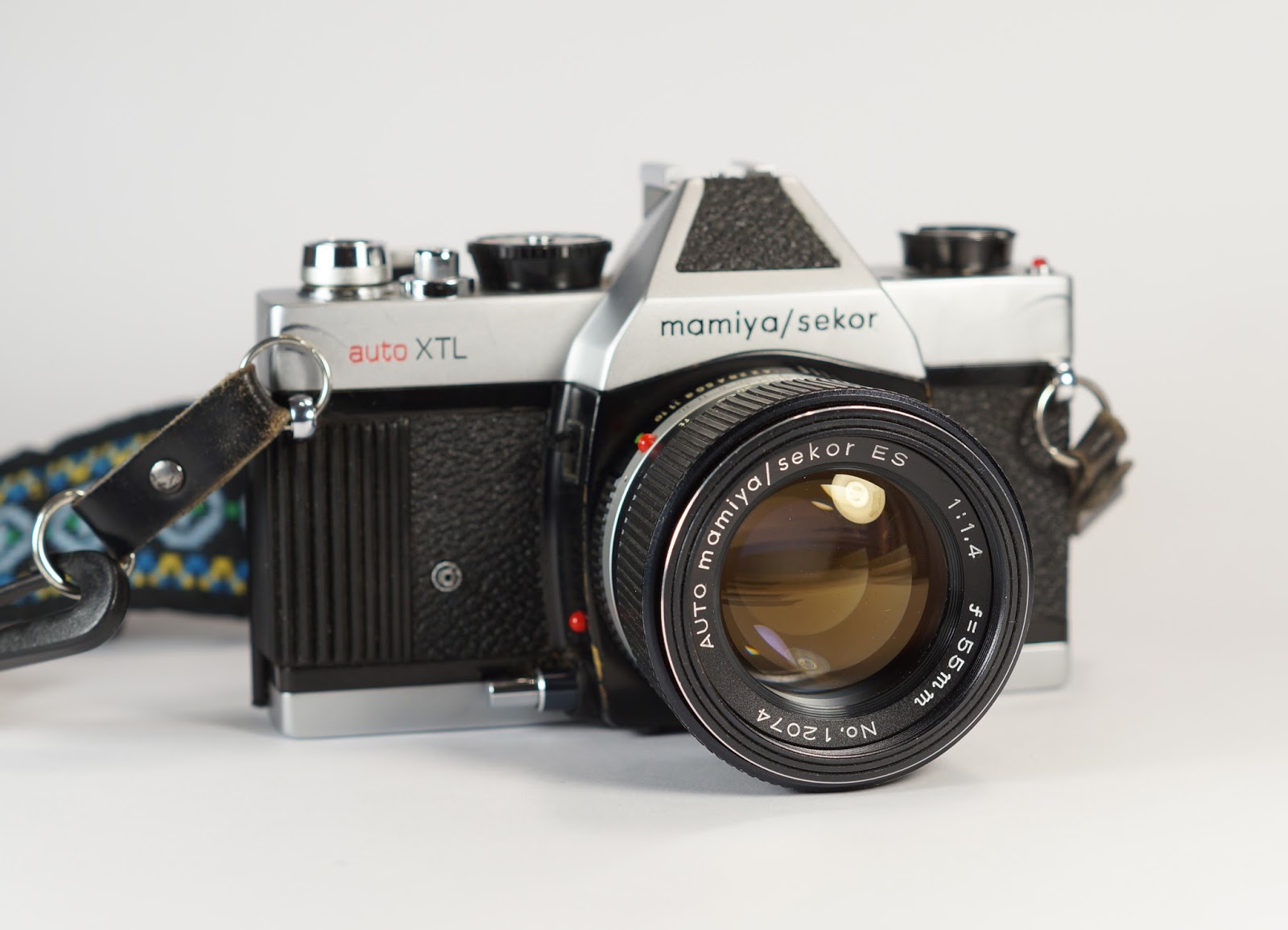 Mamiya Sekor XTL 35mm SLR Camera with 55mm f/1.4 Lens Great Condition ...