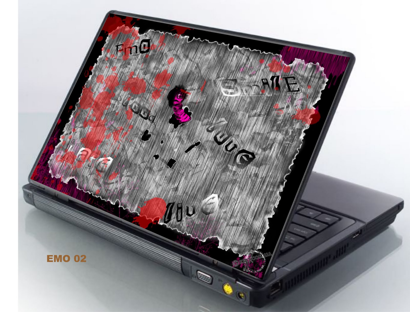 SKIN NOTEBOOK EMO ~ POLARIS