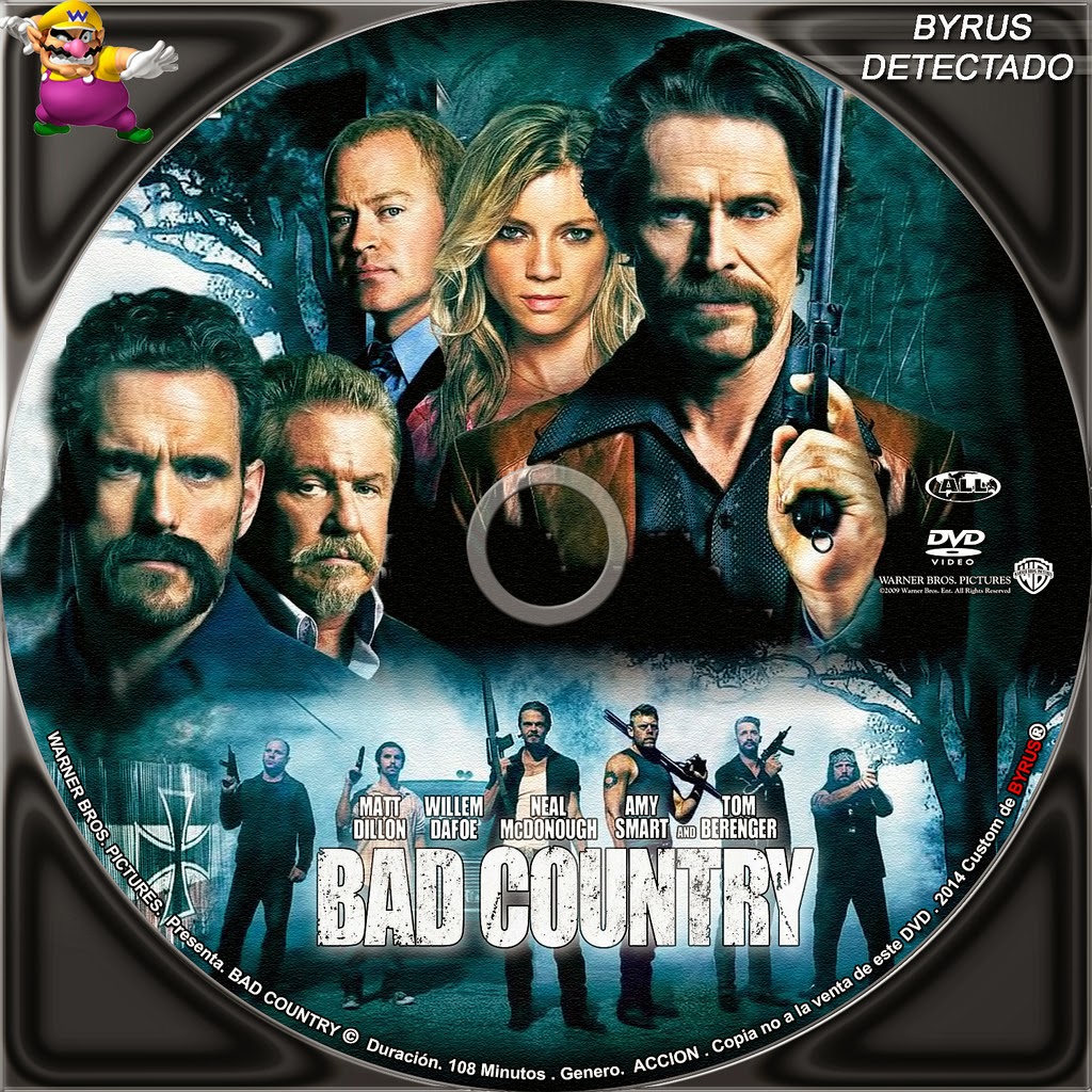 Bad Country 2014 DVD COVER - CoverDVDgratis