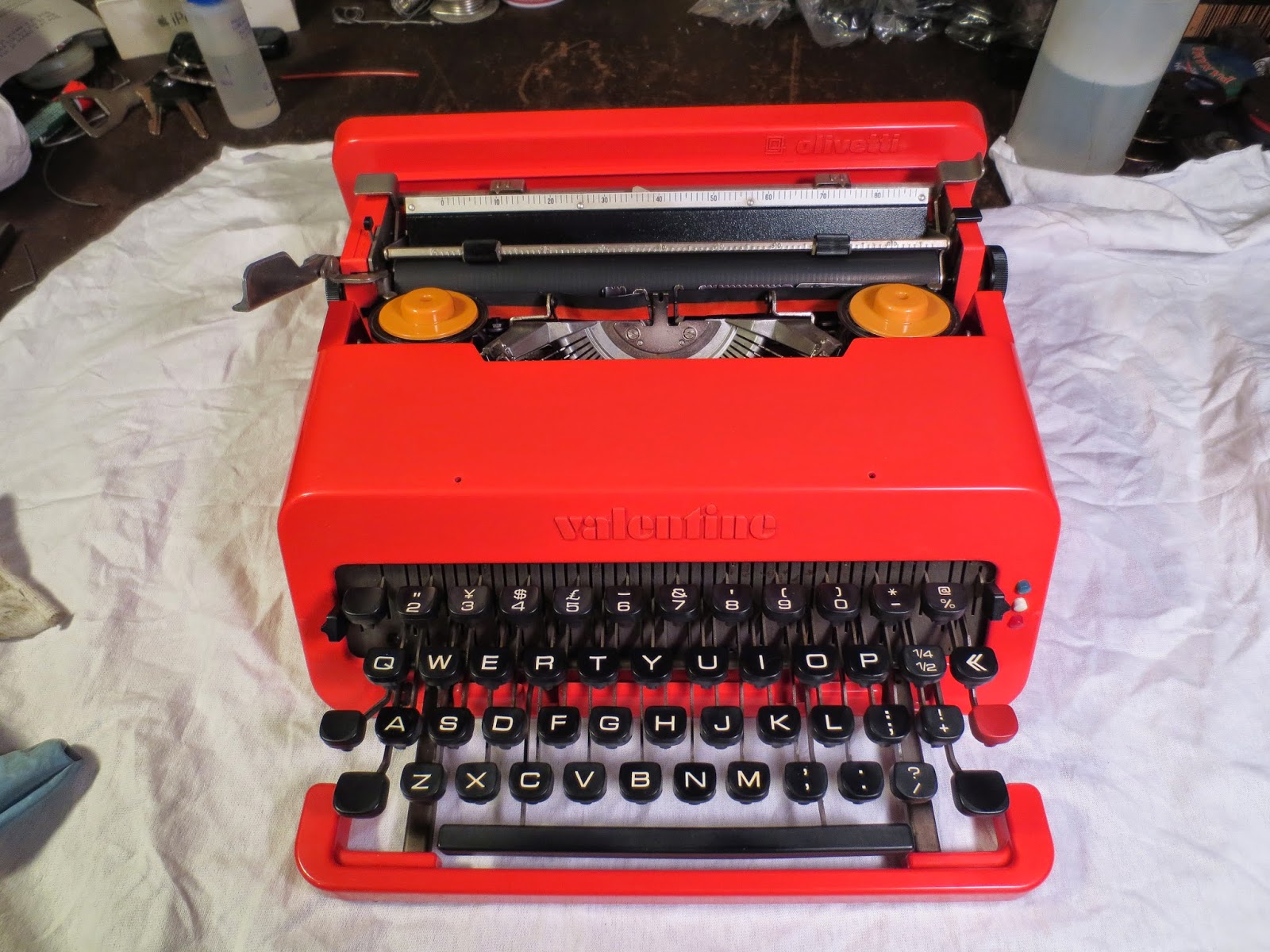 Life in a Typewriter Shop: More Shop News & Dvorak Keyboard Olivetti