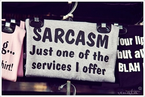 Writer At The Ranch: Why Sarcasm is a Brilliant Form of Communication
