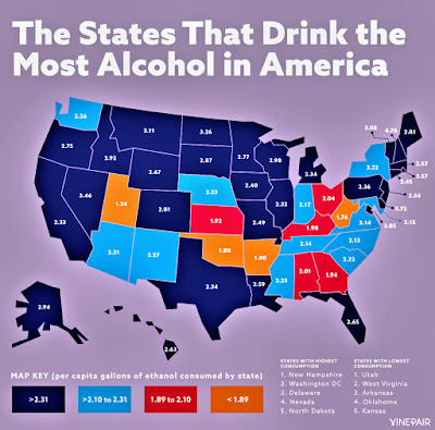 Bahama Bob's Rumstyles: The States That Drink the Most Alcohol in ...