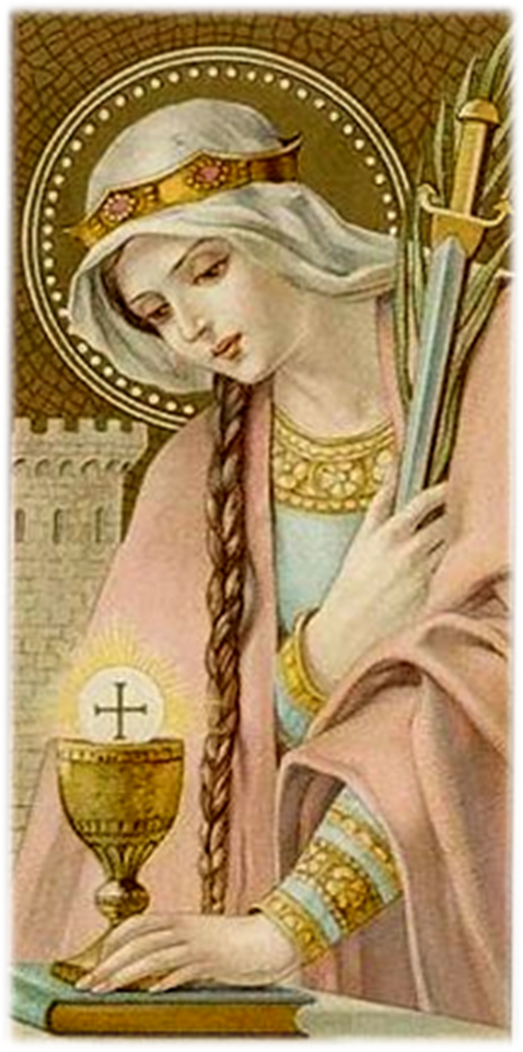 ORACIÓN DE LA ESPADA DE SANTA BÁRBARA PARA RECIBIR JUSTICIA - ORACIONES ...