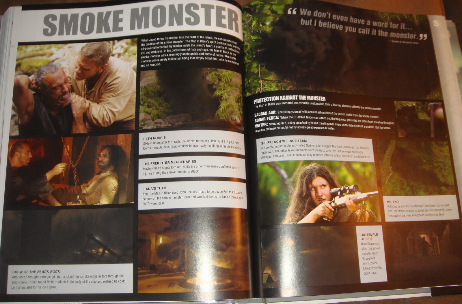 My Journey Through The LOST Encyclopedia: Smoke Monster