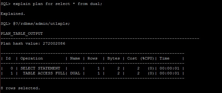 Database & Middleware Magic: Oracle Error with Explain Plan | ORA-00904 ...