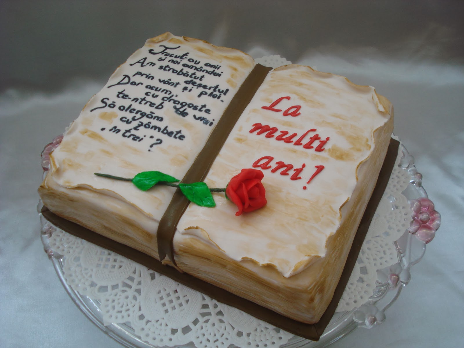 redescoperind bucataria: Tort " Carte"