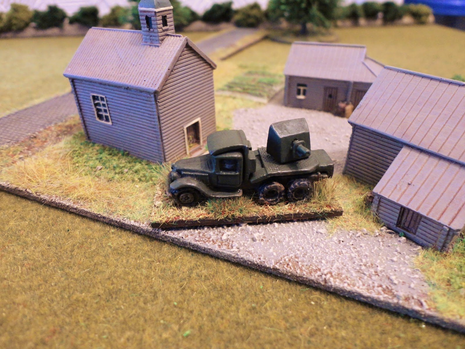 10/ 12mm WW2 and 6mm Napoleonic gaming: Russian SU-12 75mm SPG