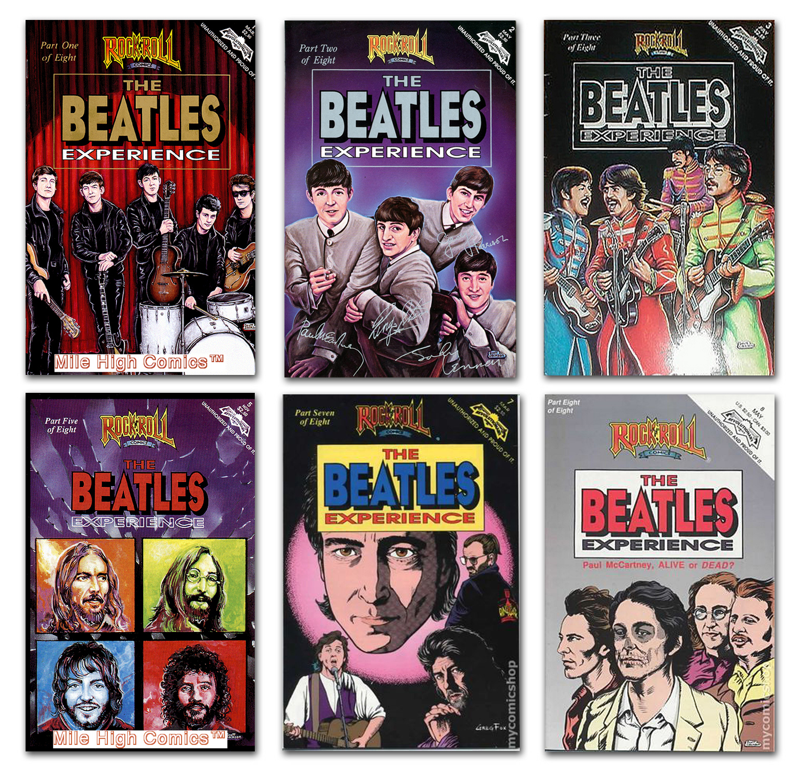 York Beatles Appreciation Society: Comic Book Beatles