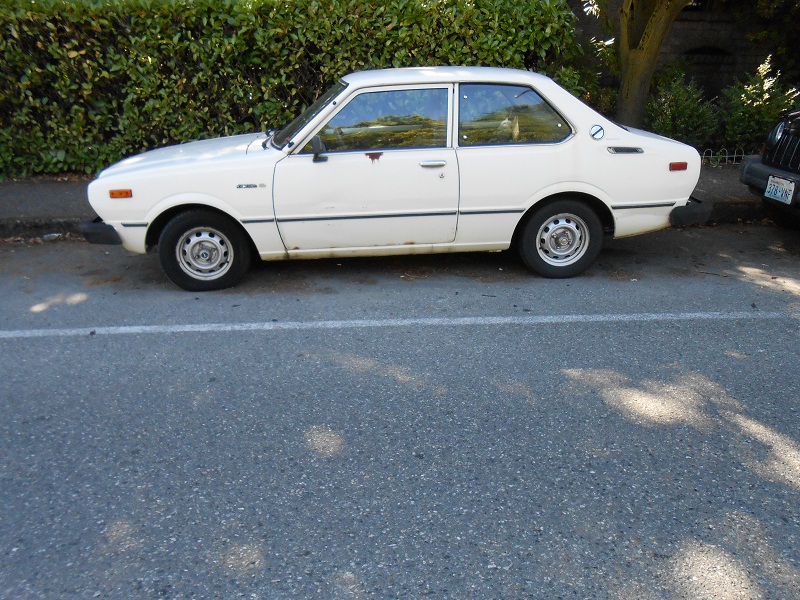 Seattle's Parked Cars: 1978 Toyota Corolla Deluxe