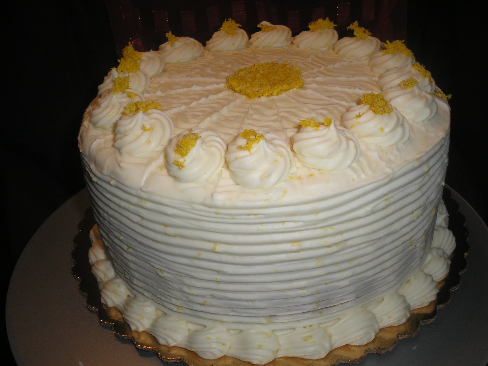 Billy's Piece Of Cake: Triple Layer Lemon Cake