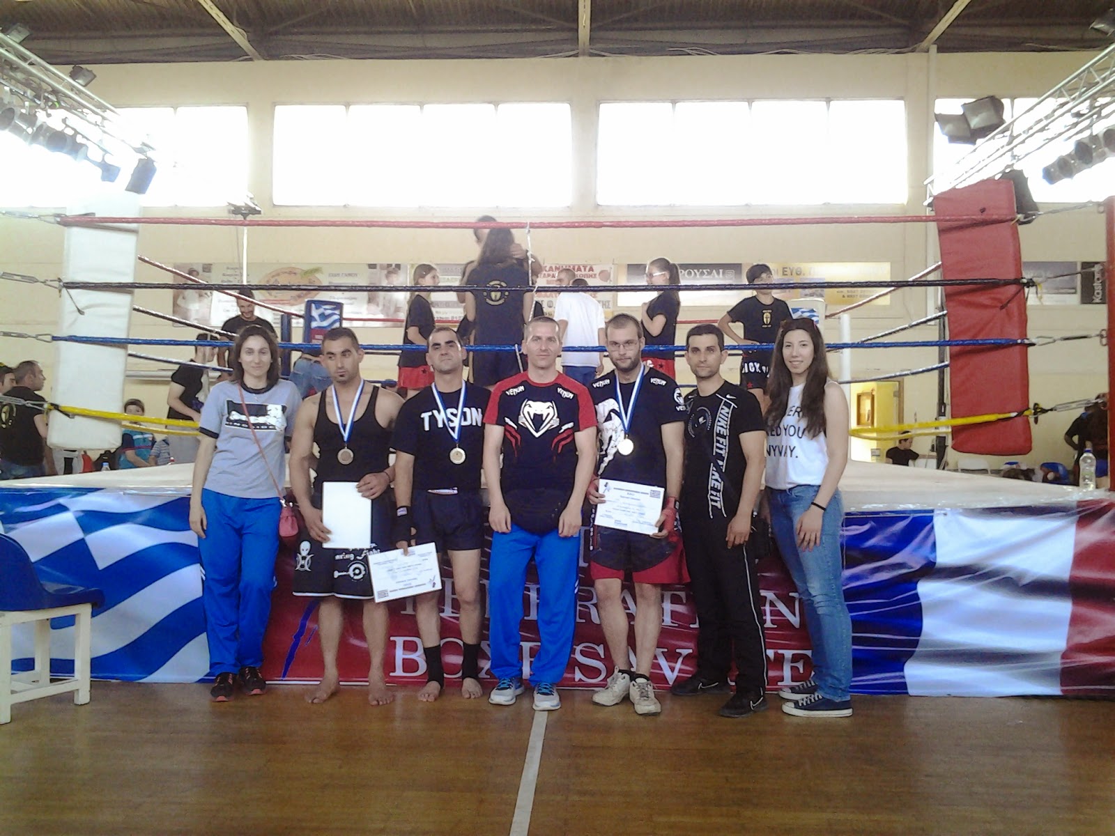 Μέγαρα: ΠΑΝΕΛΛΗΝΙΟ ΚΥΠΕΛΛΟ BOXE SAVATE ΣΤΑ ΜΕΓΑΡΑ