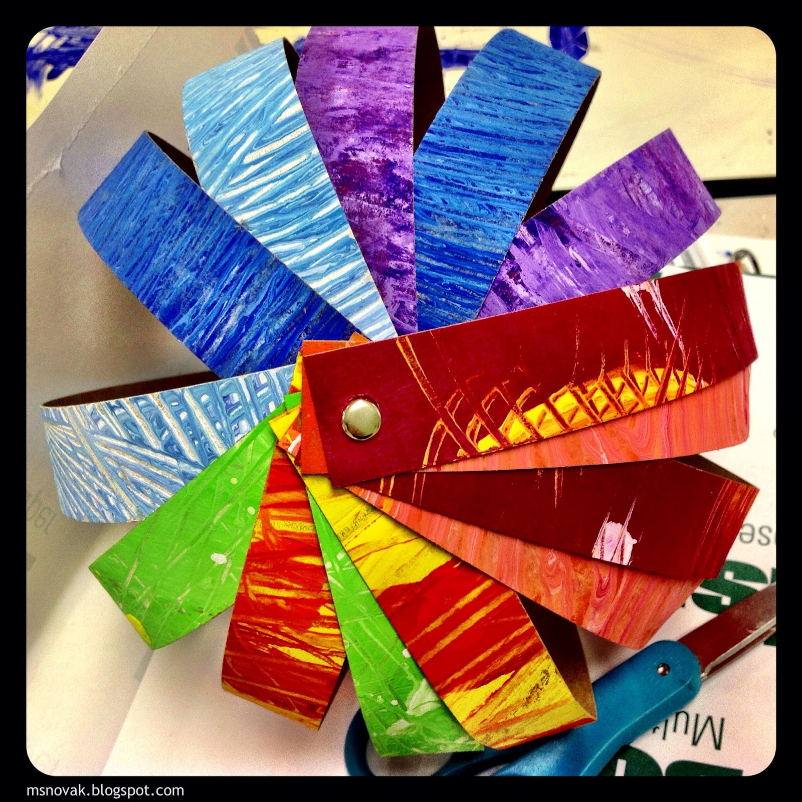 Organized Chaos: 5th Grade - Sphere Sculptures (Decorative Paper)