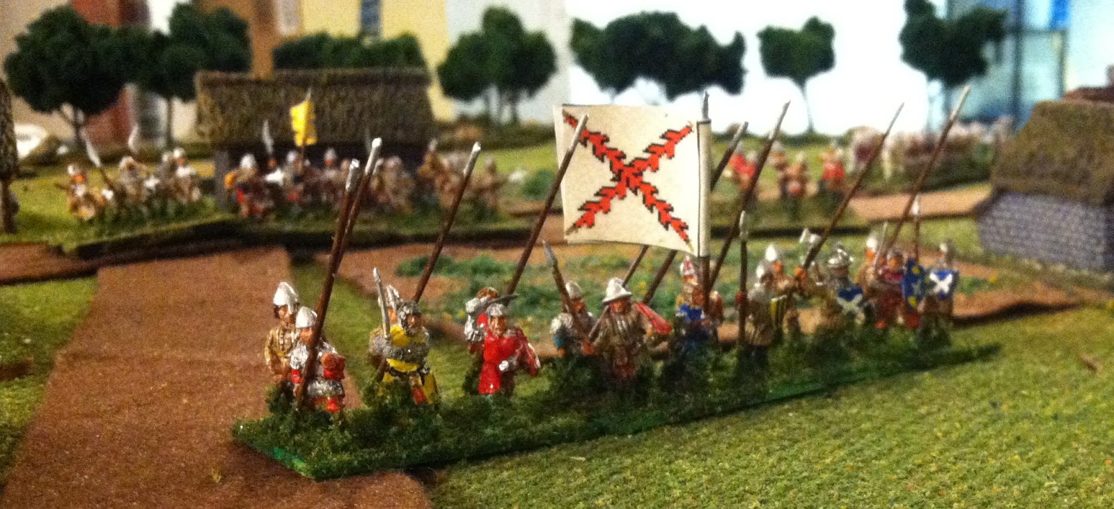 Gaming with Chuck: Medieval wargame pictures