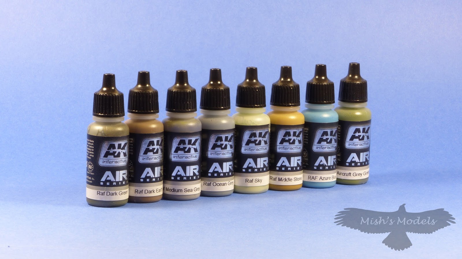 Mish's Models: AK Interactive Acrylic Paint Set (RAF Camouflage)