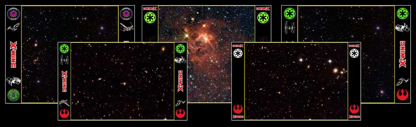 Hobby Before I Die!: Star Wars X-Wing Miniatures Game - Space Gaming Mats