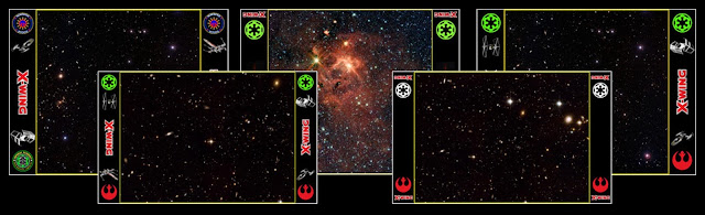 Hobby Before I Die!: Star Wars X-Wing Miniatures Game - Space Gaming Mats