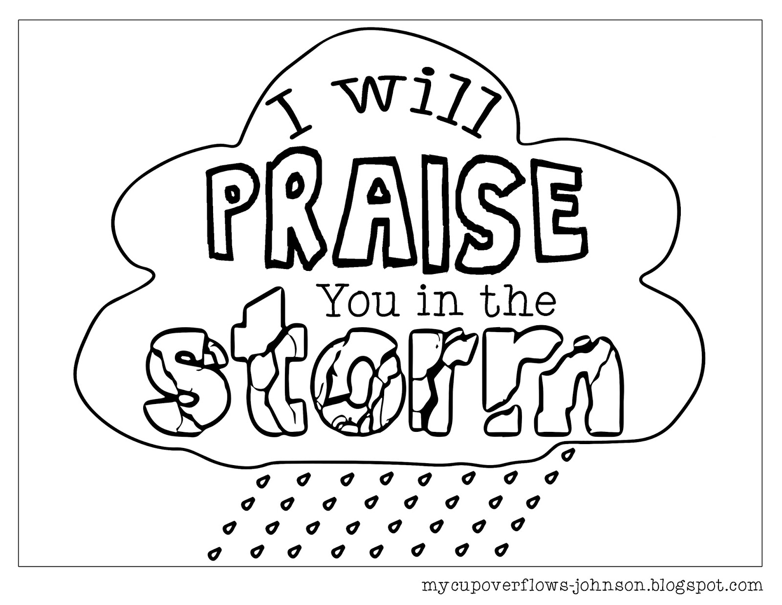 Praise Coloring Pages For Kids Coloring Pages