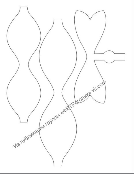 Moldes para Artesanato: Como fazer laço com molde