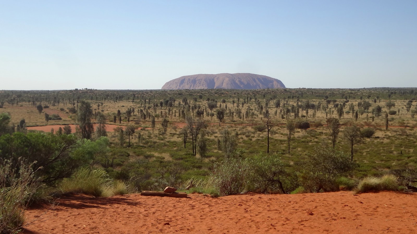 Panorami di Uluru da Yulara