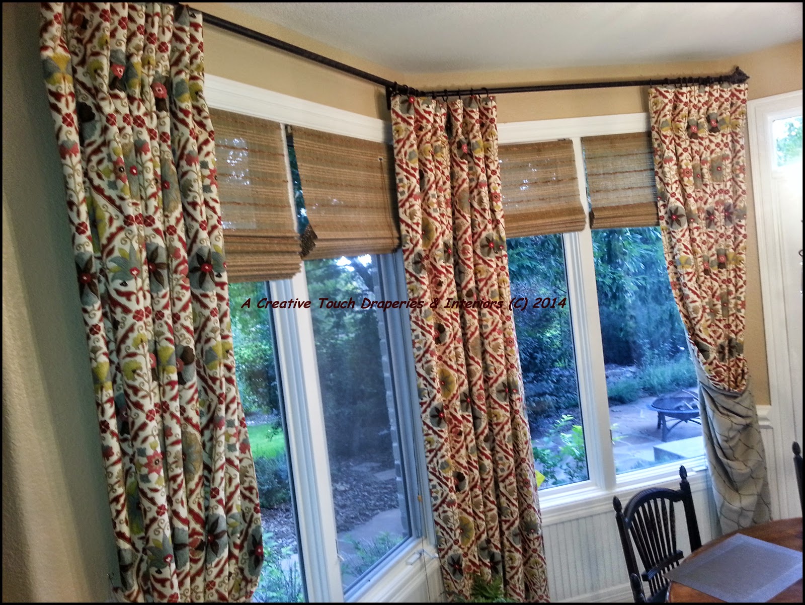 Custom Drapery Panels Curtains Valances and other Things: Two sided ...