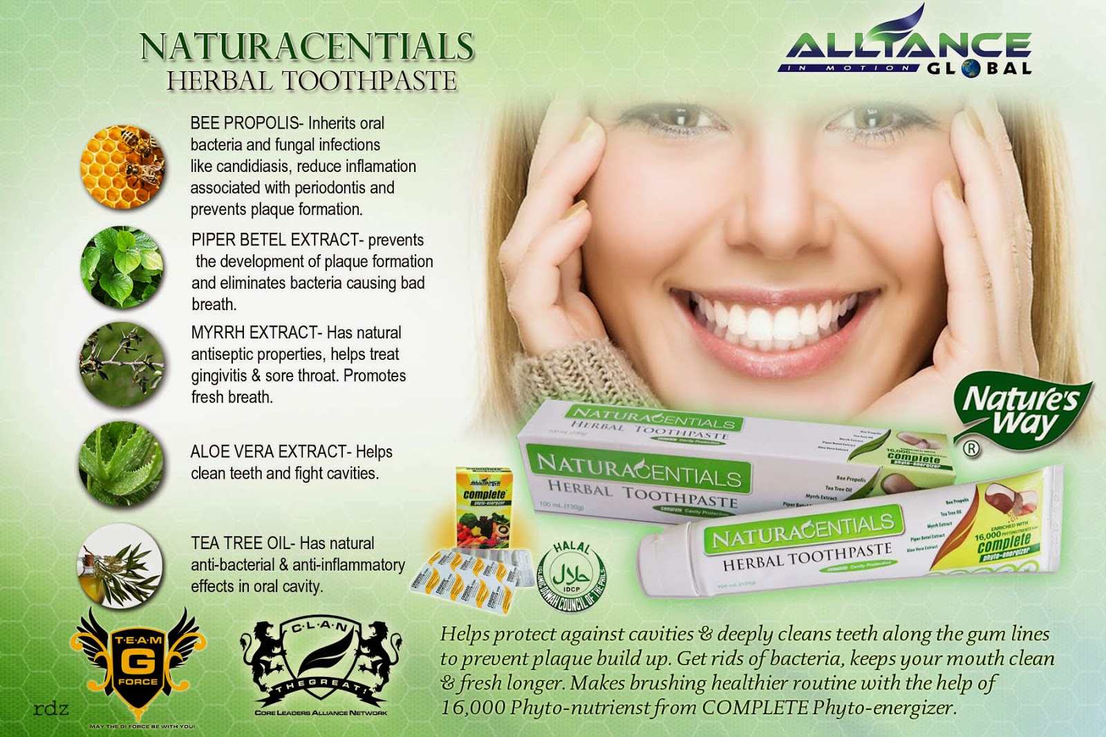 IShareAIMGlobal: Herbal Toothpaste