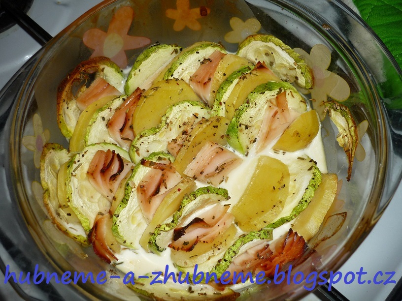 Dobroty od Adele :): Zapečená cuketa (272 kcal)