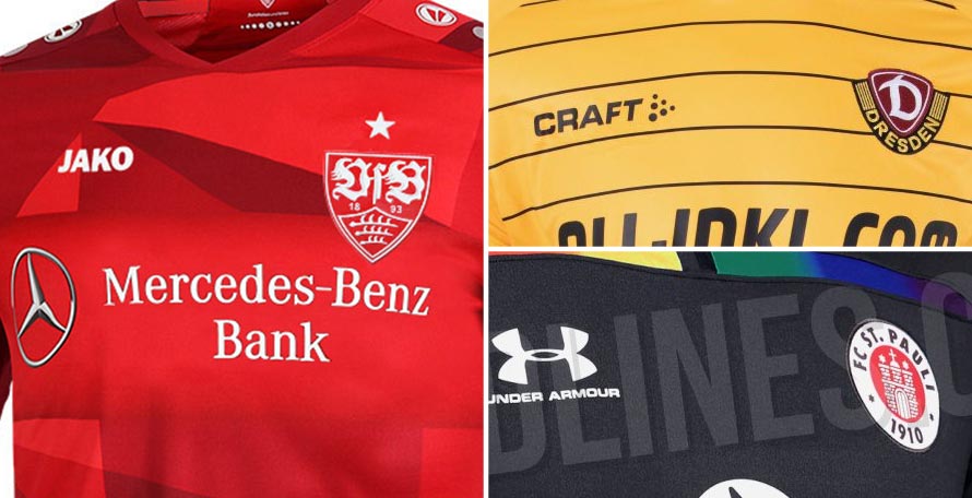 2. Bundesliga Kit Overview - All New Kits From Germany's 2nd Tier ...