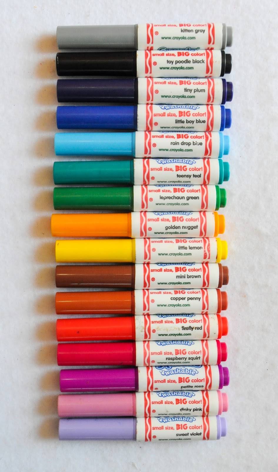 16 Count Crayola Pip-Squeaks Markers | Jenny's Crayon Collection