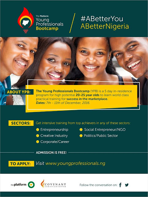 The Platform Nigeria presents "Young Professionals Bootcamp" to enable ...