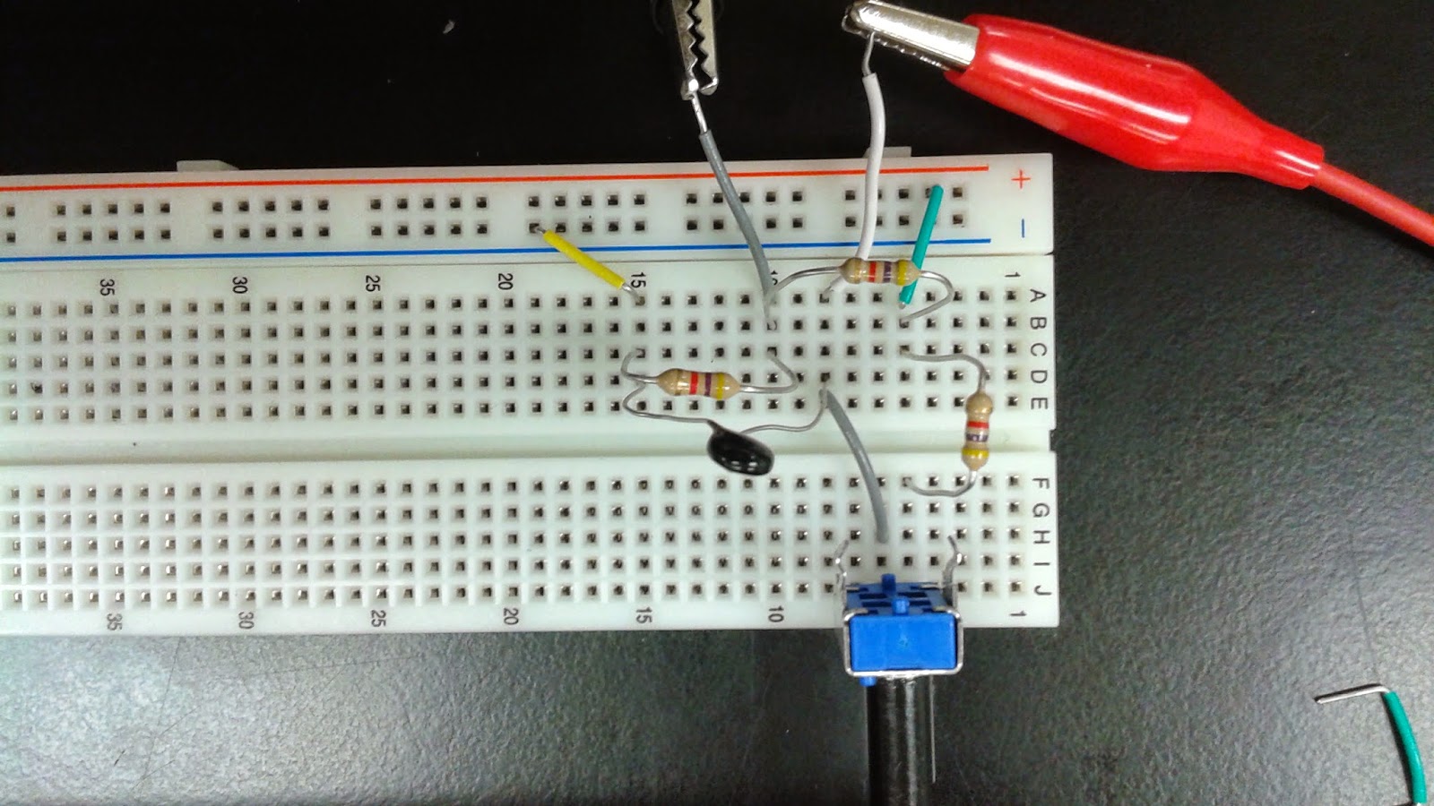 Wheatstone Bridge Breadboard