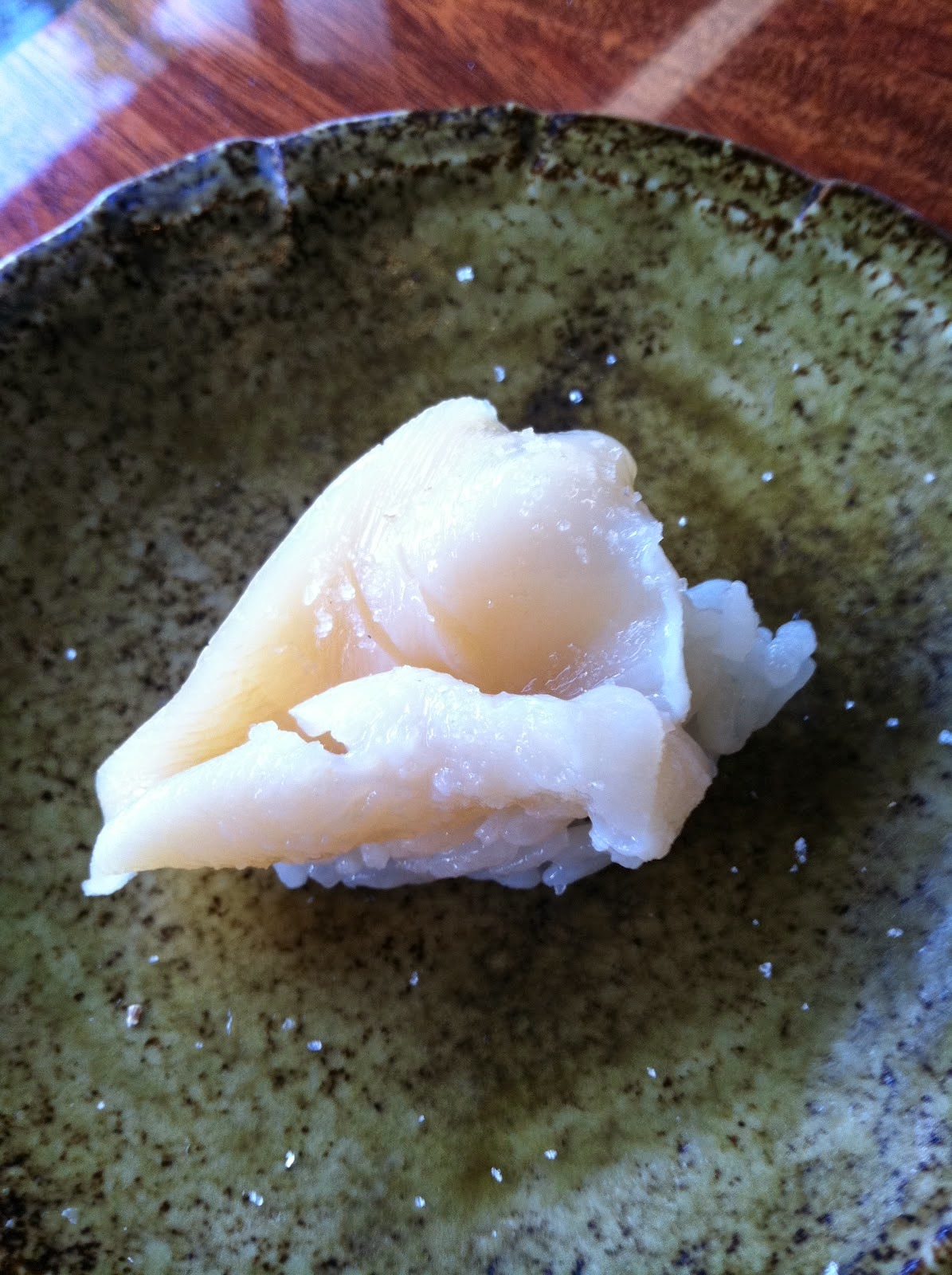 THE SUSHI DIVA: Tuna Sashimi, Amberjack, Spanish Mackerel, Orange Clam ...