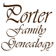 Porter Family Genealogy