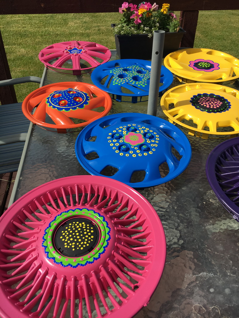 MooseStash Quilting: Hubcap Heaven...(mini tutorial)