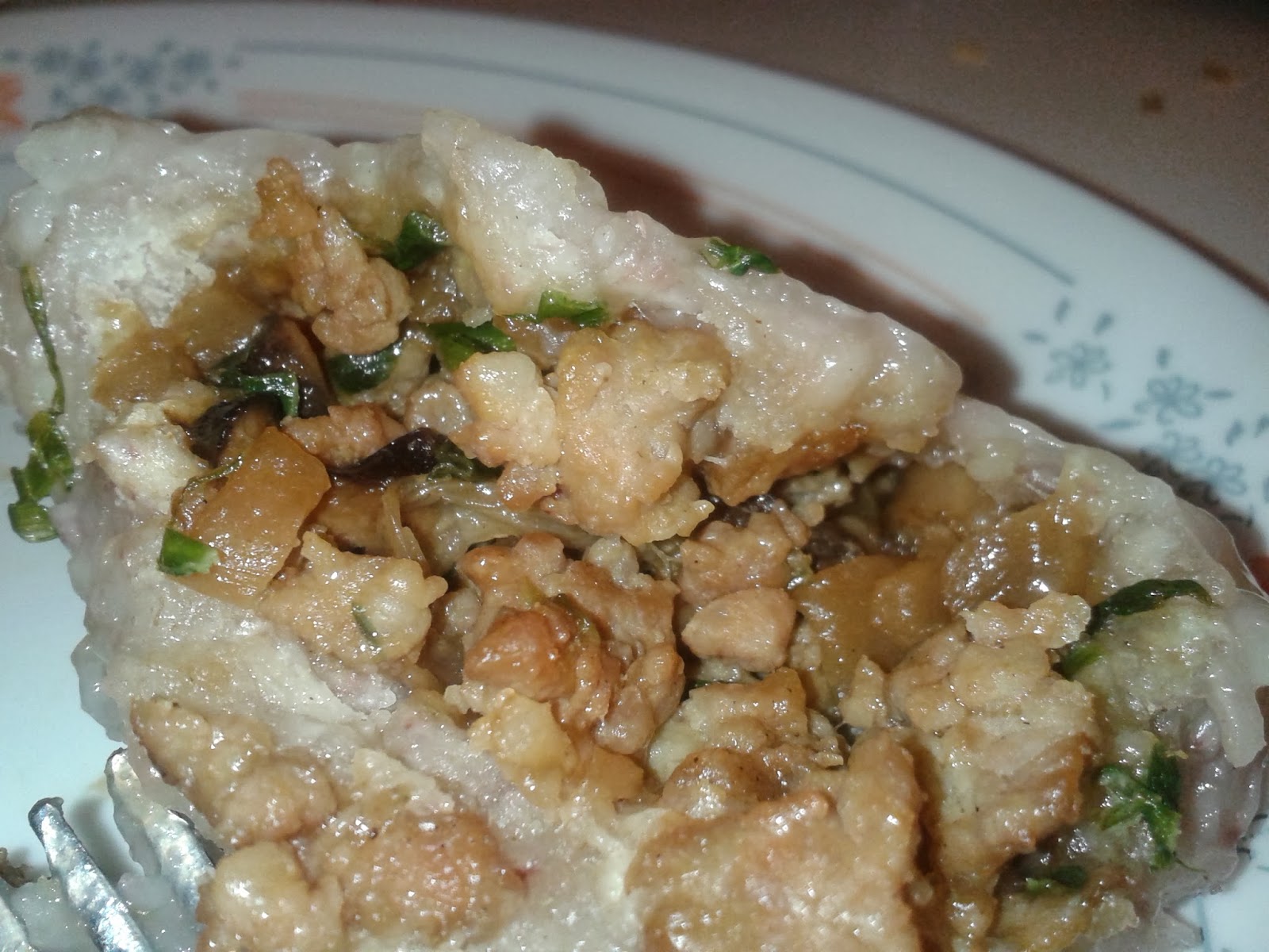 Irene's Recipe: QQ Taro Meat Pie