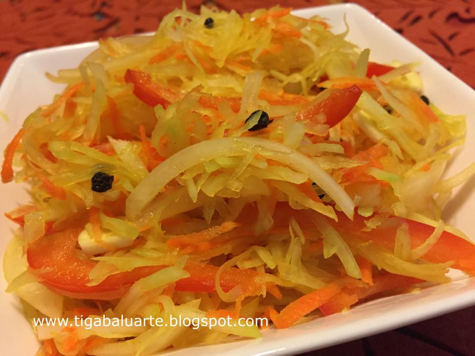 Papaya Achara Recipe