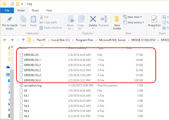 Dinesh's Blog :::: Being Compiled ::::: How to delete current SQL Server error log? My current ...