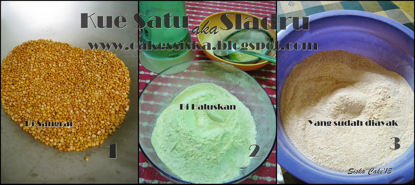 siska cake: Kue Satu aka Sladru