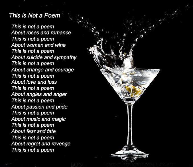 And so it goes: This is Not a Poem