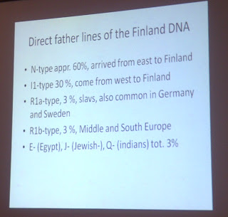 Your Genetic Genealogist: Genetic Genealogy News from FinnFest