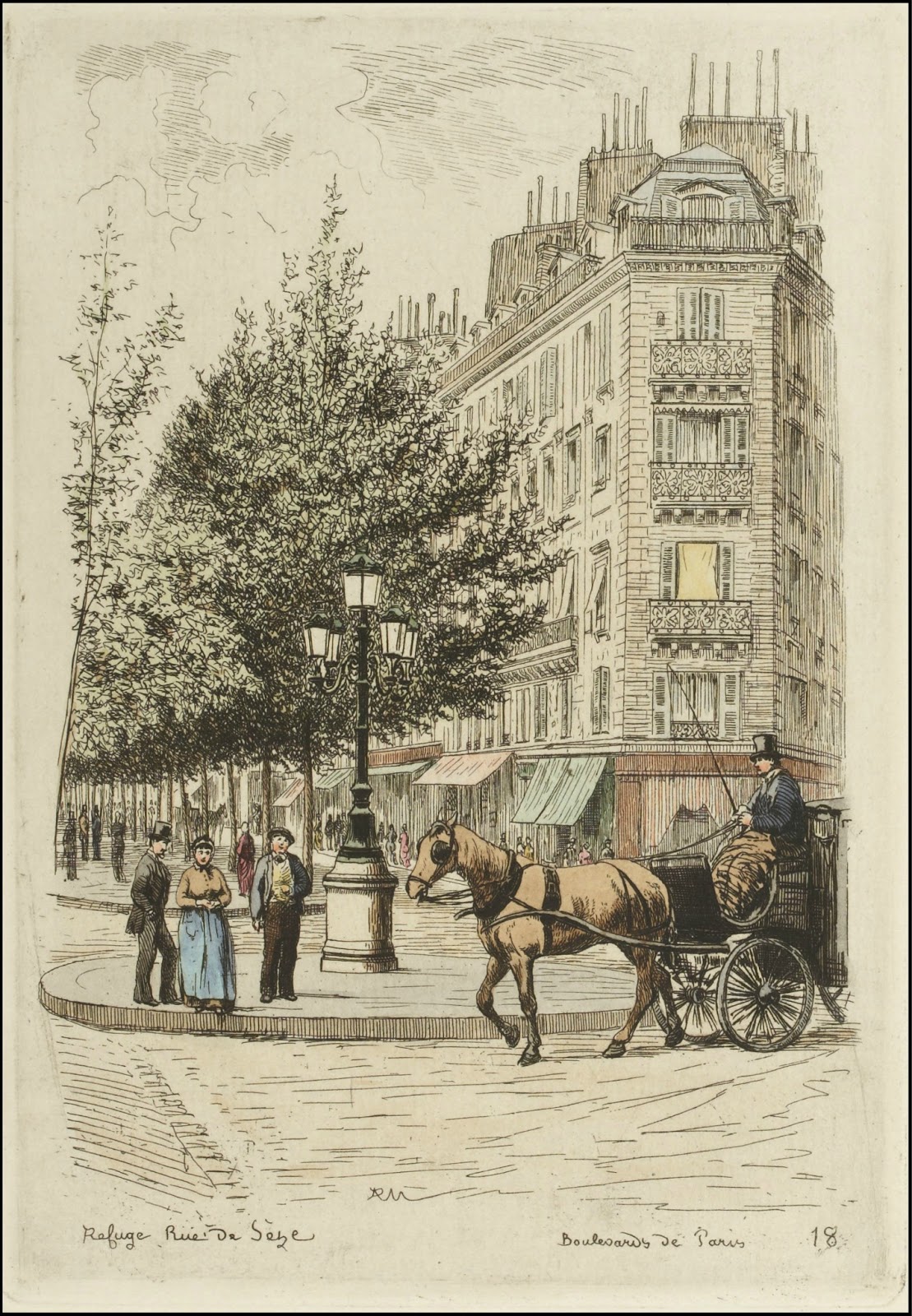 Sisters' Warehouse: Vintage Paris Street Prints